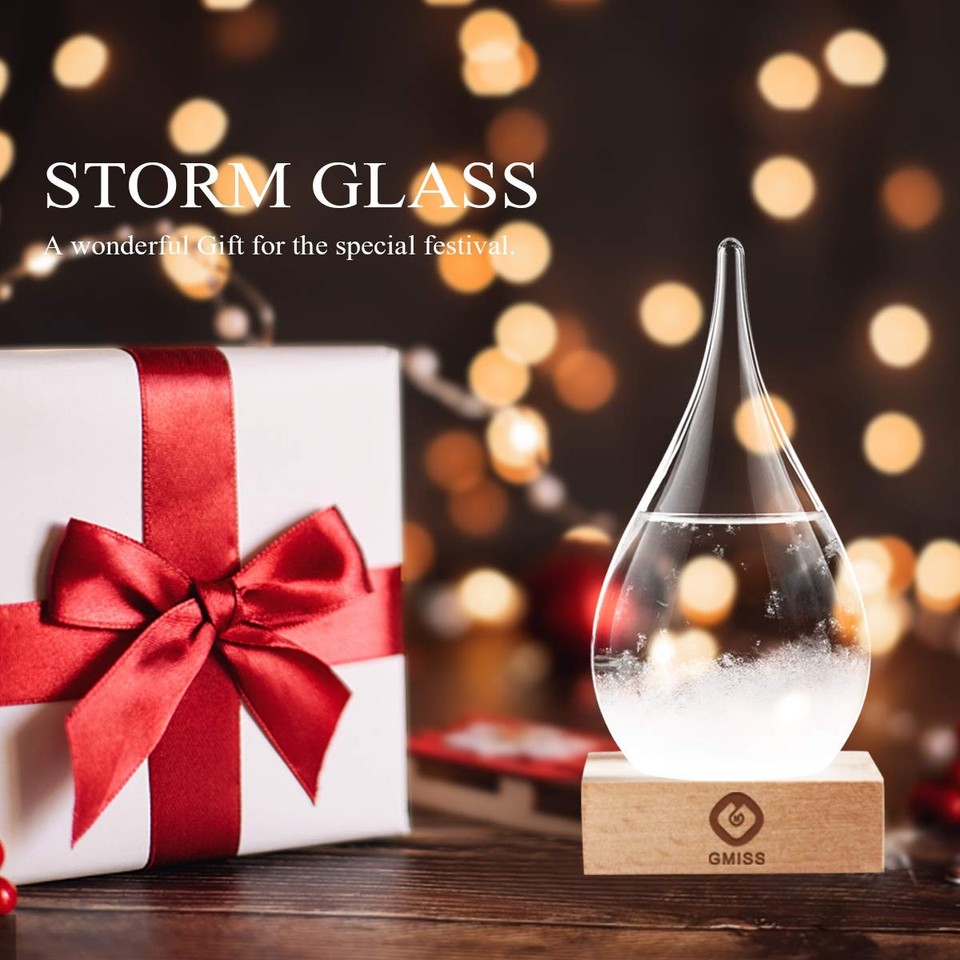 Christmas Unique Gifts, Storm Glass Weather Predictor,Christmas Snow ...