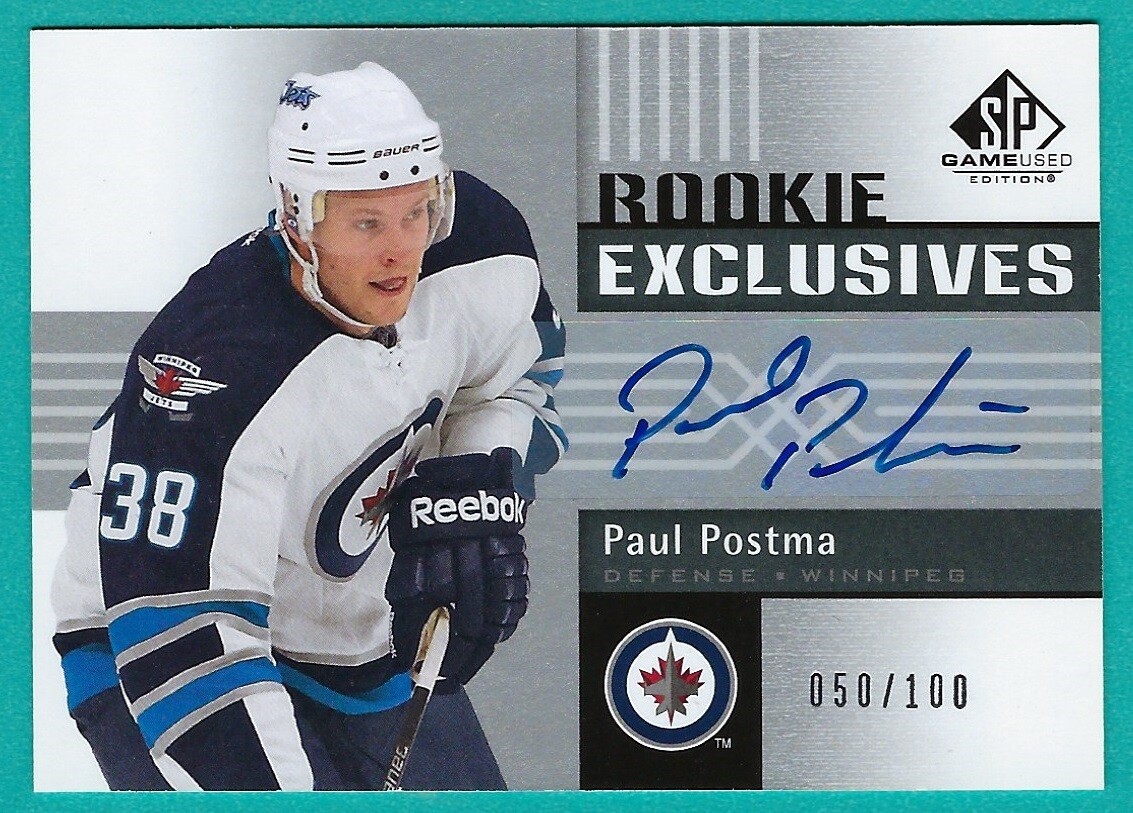 2011/12 SP Game Used Rookie Exclusives Autographs card # RE-PP of Paul ...