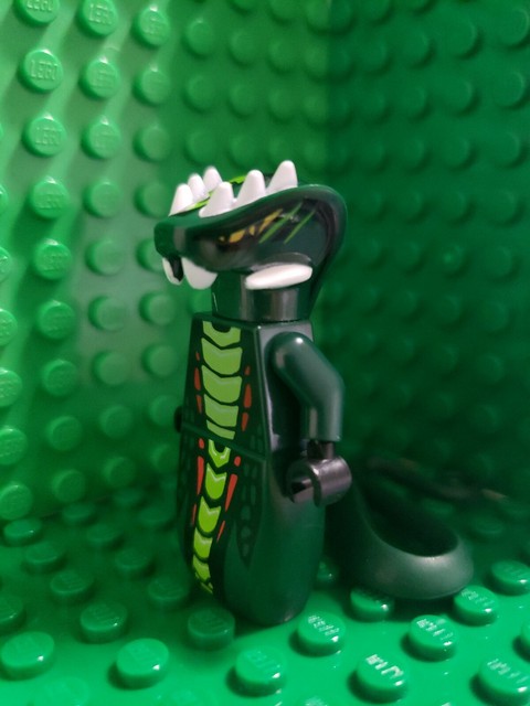 LEGO Ninjago Acidicus Green Snake Minifigure 9450 NJO066 for sale ...