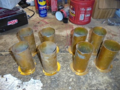 Fuel Injection Stacks 2 1/4" OD 2.17 ID 4 1/2" Long Screw Down Hilborn ...