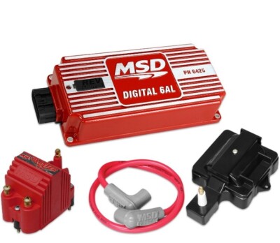 MSD SUPER GM HEI KIT,BUILT IN REV LIMITER,RED,6AL IGNITION, BLASTER 2 ...