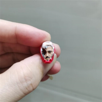 Painted 1/18 Scale Iron With Mask Damage Man Tony Head Sculpt Fit 3.75 ...