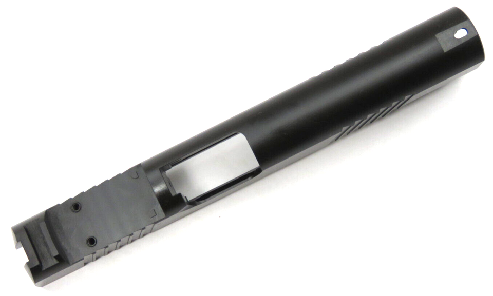 Factory New 1911 .45 ACP 45 Auto Black Government 5" BULL Slide RMSc ...