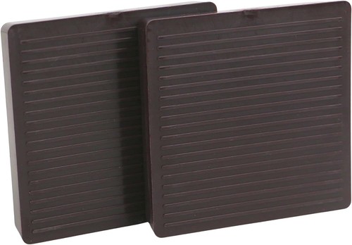 Scotch Caster Cups: 3 in. x 3 in. (Brown) / 2 units 1 Pack | eBay