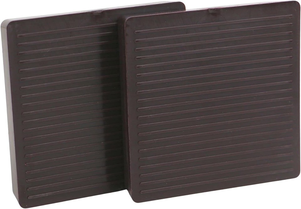 Scotch Caster Cups: 3 in. x 3 in. (Brown) / 2 units 1 Pack | eBay