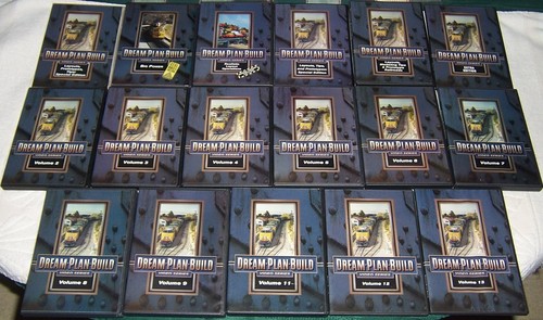 Lot of 17 Dream Plan Build Model Train Railroad DVDs Layout Techniques ...