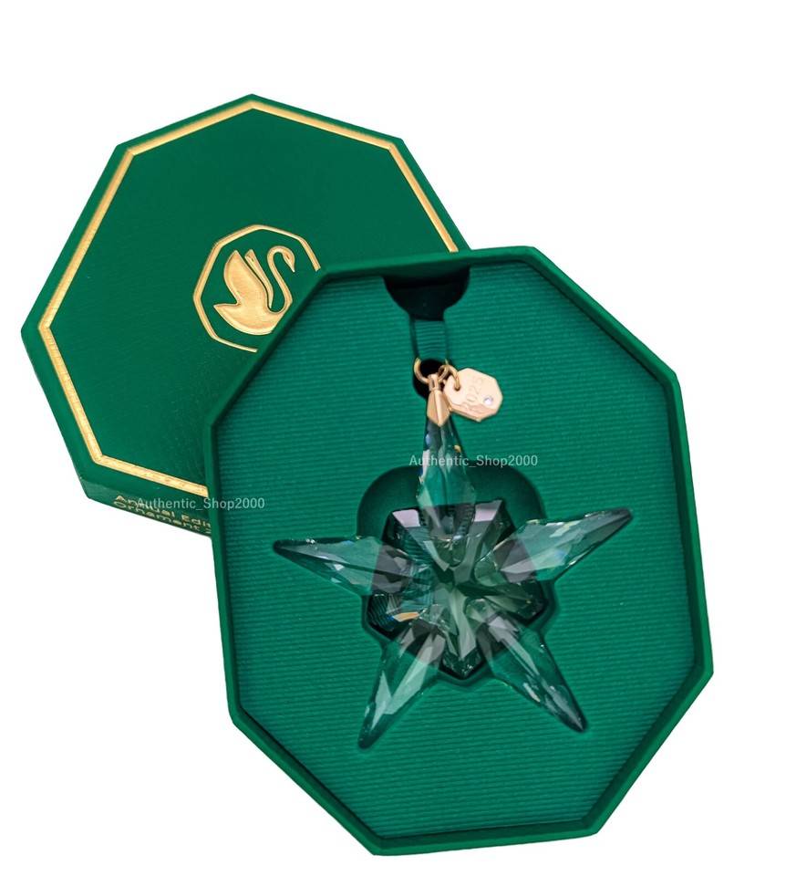 NEW in Box SWAROVSKI White Crystal Annual Edition 2025 Star Ornament 5691172 | eBay