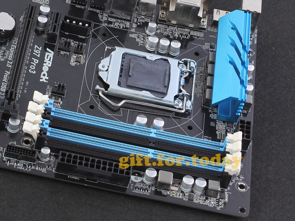 ASRock Z97 PRO3 LGA 1150 Intel Z97 HDMI USB3.1 SATA DVI-D Motherboard ...