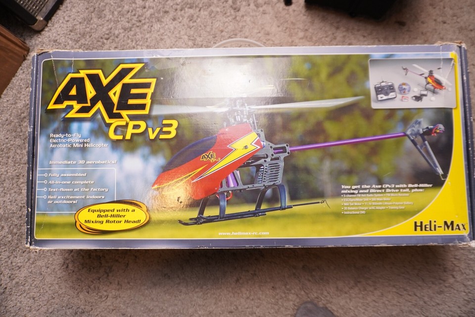 Helimax Axe CPv3 and Charger - Tail Rotor Motor Not Working (Needs ...