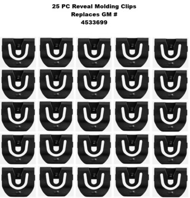 1964-1971 Pontiac GTO Front or Rear Windshield Molding Trim Reveal ...