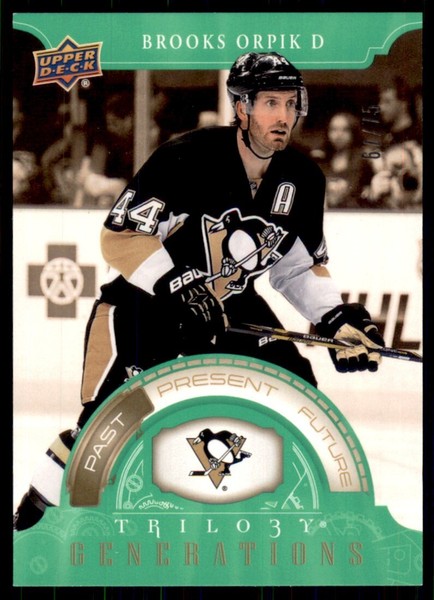 2022-23 Upper Deck Trilogy - Generations Green #TG-15A Brooks Orpik /75 for sale online | eBay