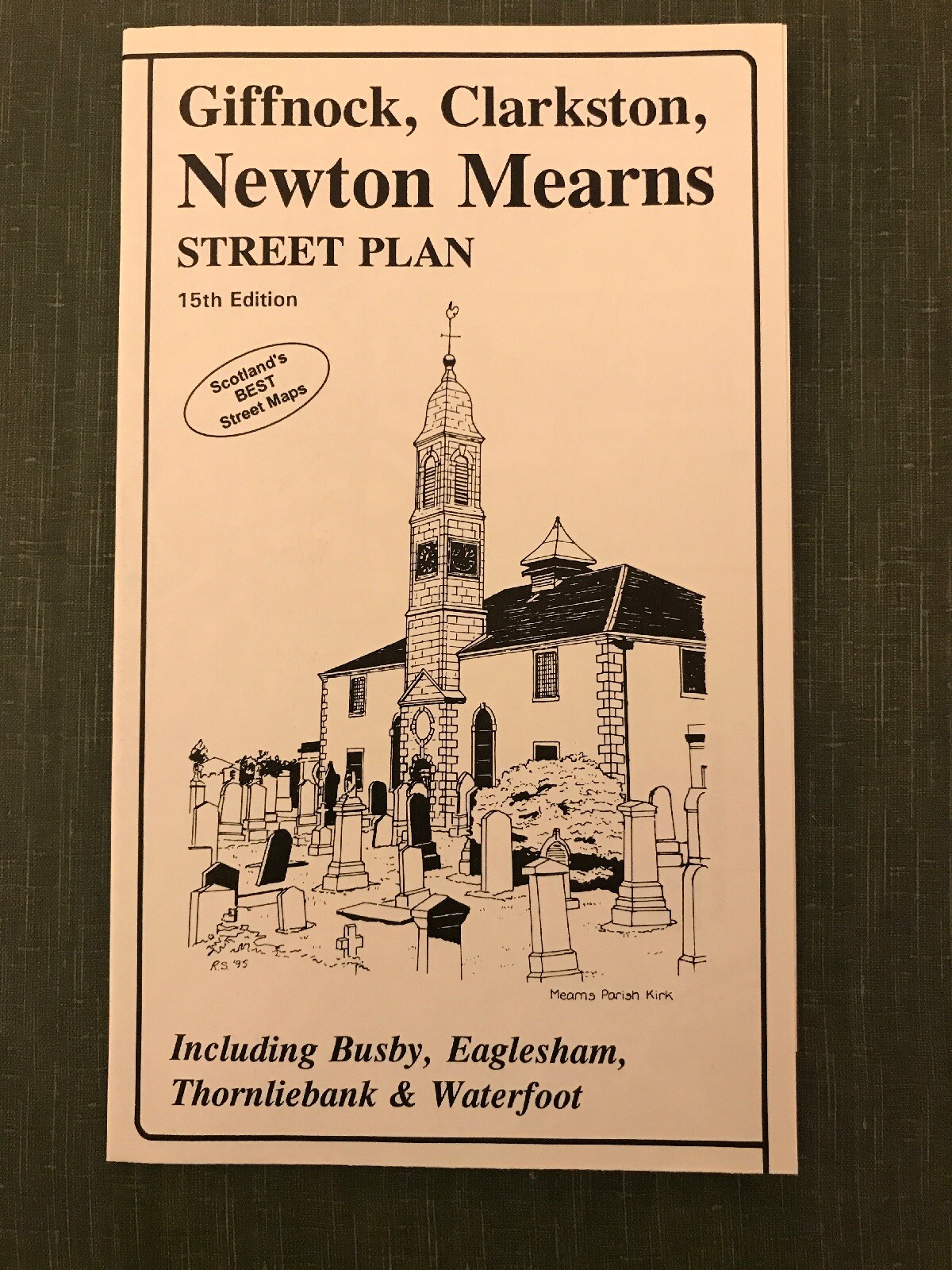 “Giffnock, Clarkston, Newton Mearns Street Plan” Map | eBay UK