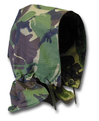GENUINE BRITISH DPM CAMOUFLAGE RIPSTOP HOOD FOR SOLDIER 95 JACKETS ...