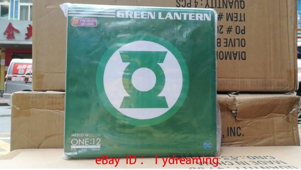 Mezco Toys Green Lantern Hal Jordan 1/12th Figure 6in. New Hot Toy In ...