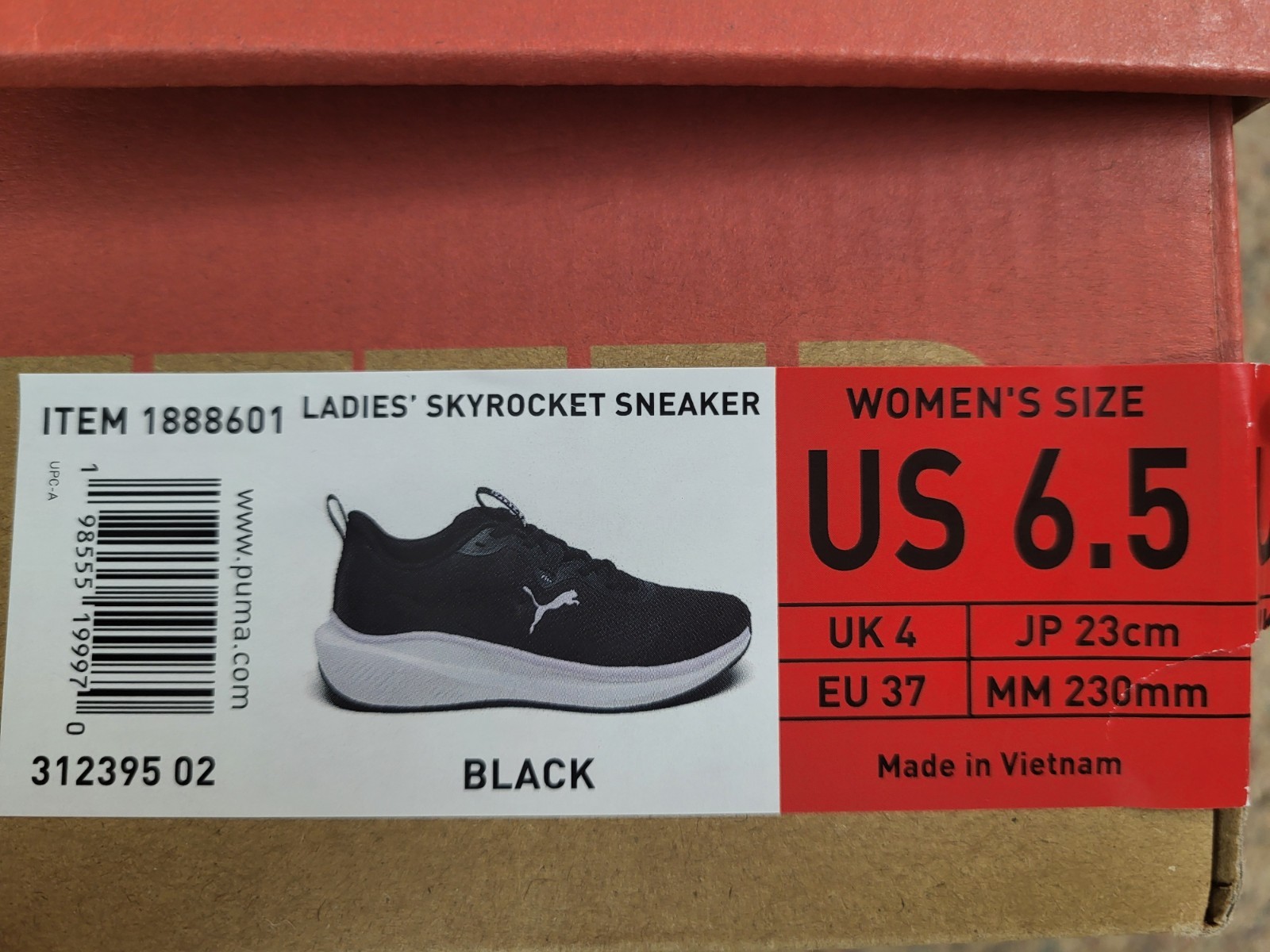 Puma Ladies Skyrocket Fit+ Sneaker, Black, 6.5 | eBay