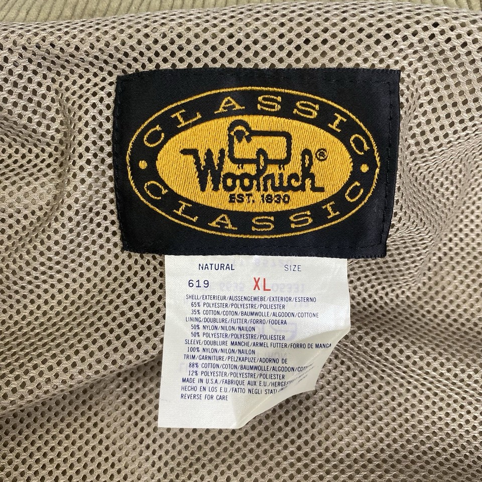 Vintage Woolrich Classic Hunting Barn Jacket Coat Lightweight Sz XL USA ...