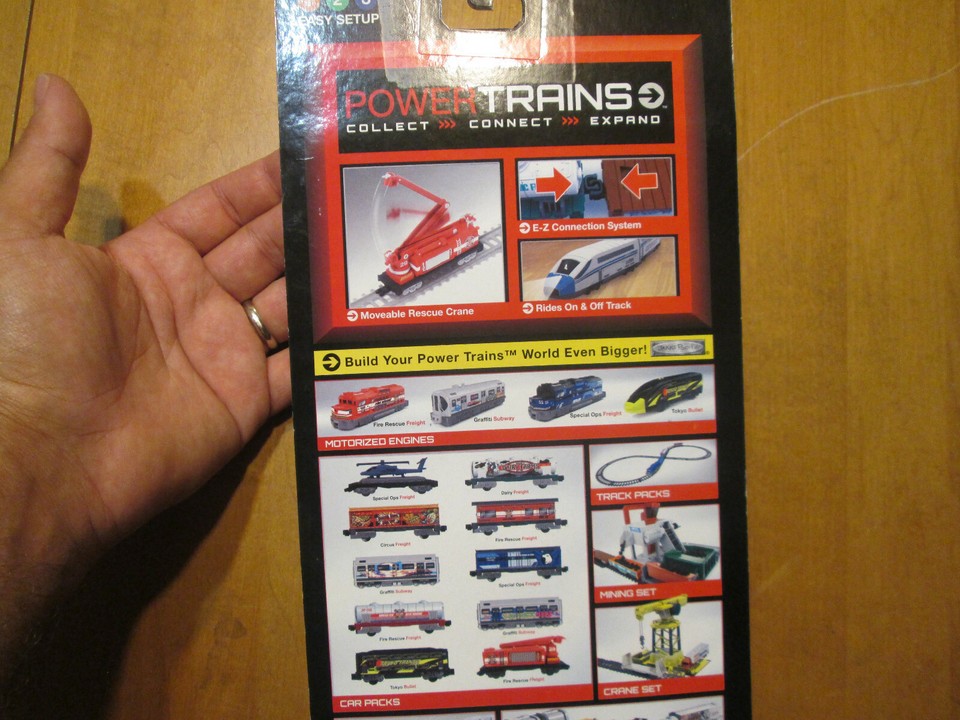 POWER TRAINS TRACK PACK CARS COLLECT CONNECT EXPAND COMPLETE YOUR ...