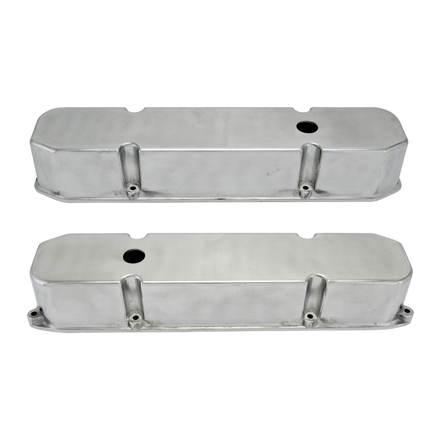 Big Block Chrysler 383 400 440 RB Polished Cast Aluminum Valve Covers ...