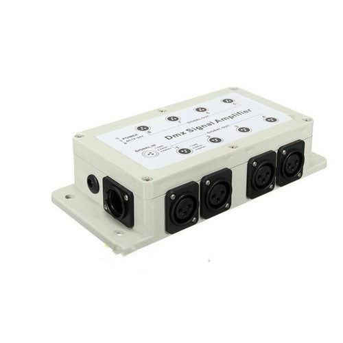 8 Channel Output DMX DMX512 LED Controller Signal Amplifier Splitter ...
