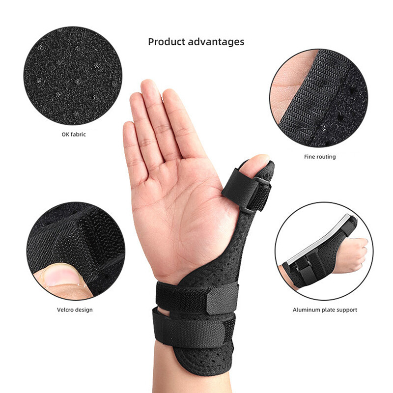 Trigger Finger Splint Support Brace Fracture Recovery Corrector Fix ...