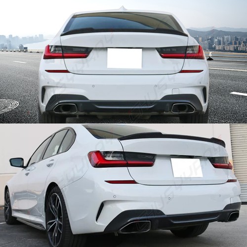 For BMW F30 320/330/M340i/M3 F80 2011-2019 Carbon Fiber Trunk Wing ...