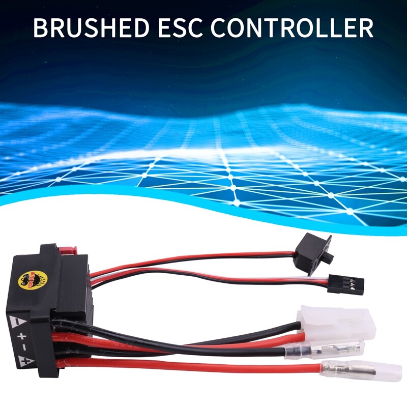 2X(Rc ESC 320A 6-12V Brushed ESC Speed Controller with 2A BEC for RC ...