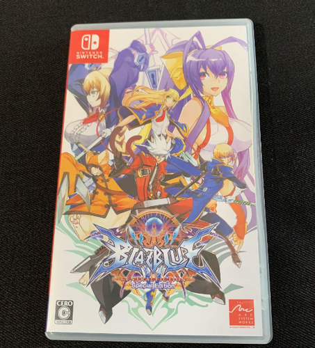 pre-owned BLAZBLUE CENTRALFICTION Special Edition Nintendo Switch JP ...