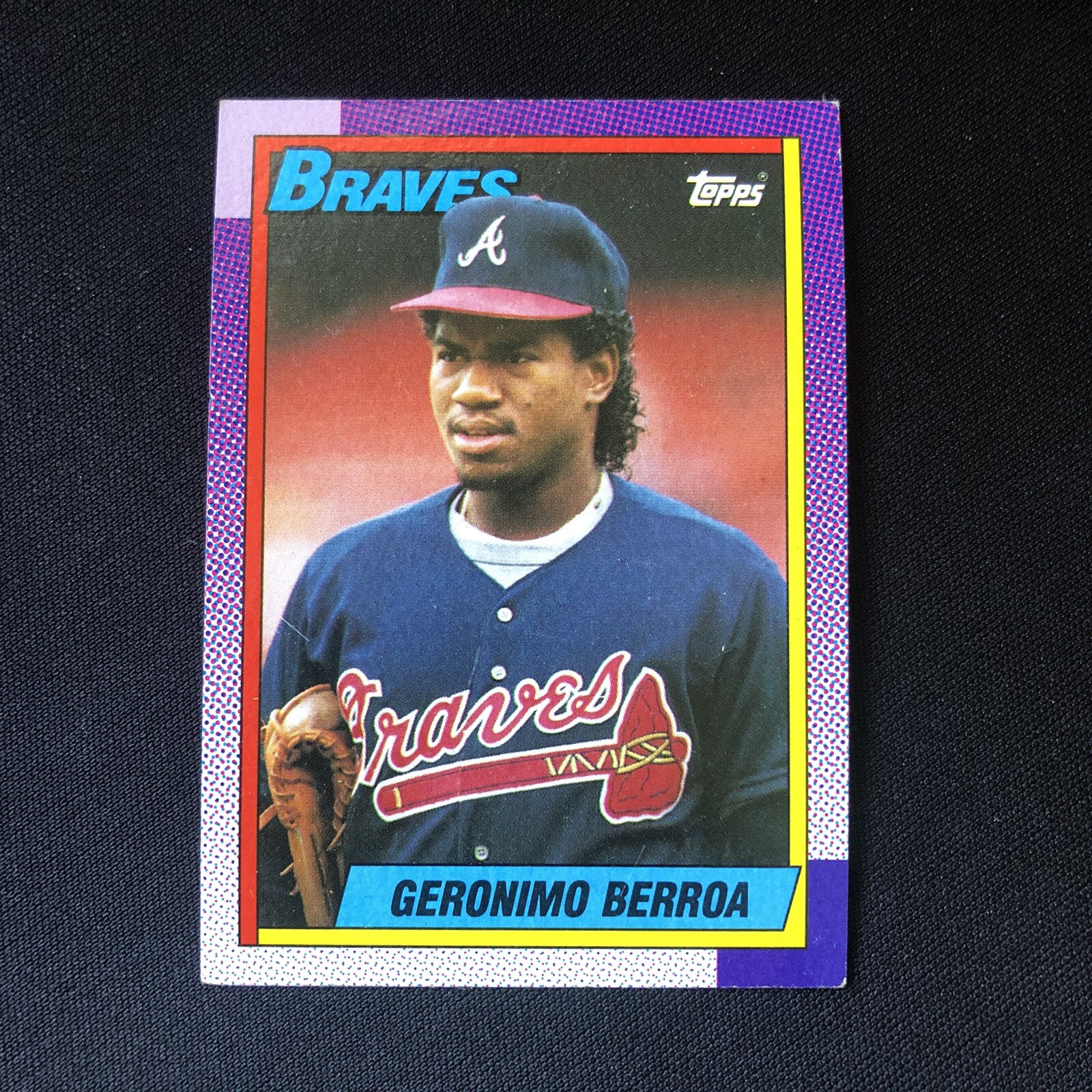 Braves - Geronimo Berroa 1990 Topps Baseball Card #617 | eBay
