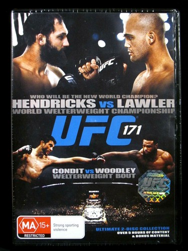 UFC 171: HENDRICKS VS LAWLER - (2 DVD SET) - BRAND NEW & SEALED - NTSC ...