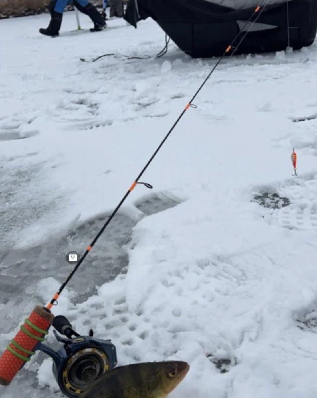 Custom Ice Fishing Rod Bundle - 6 Ice Rods By JSOutfitter | eBay