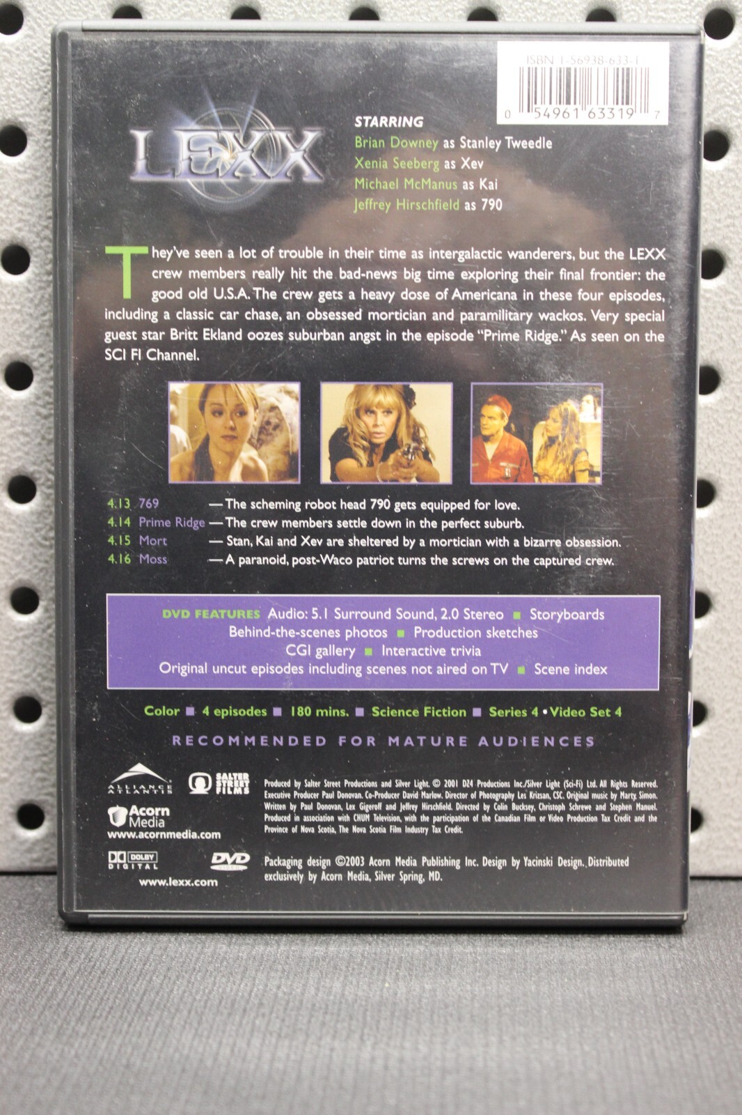 Lexx - Season 4, Volume 4 (DVD, 2003, Uncut) (km) 54961633197 | eBay