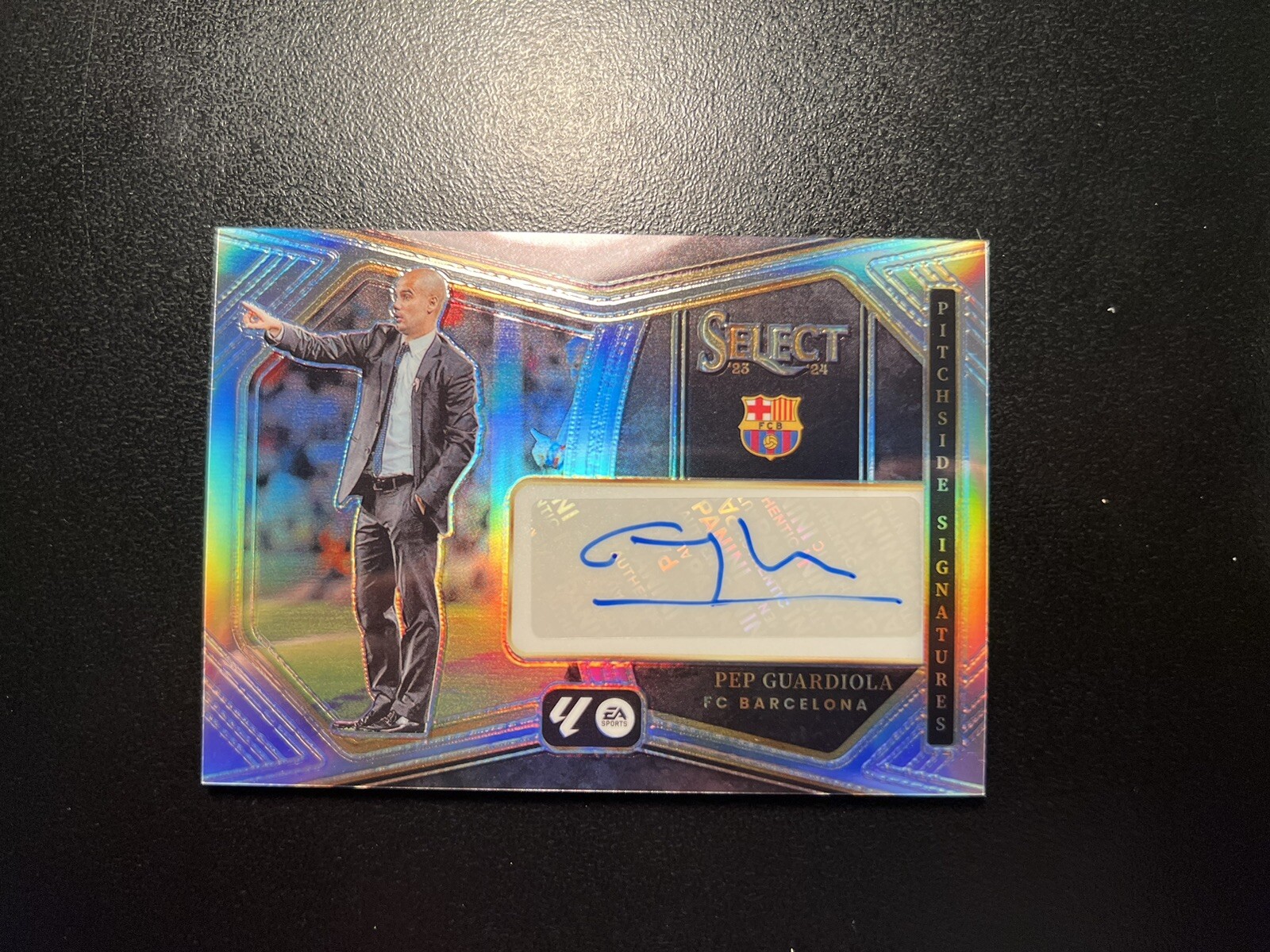 2023-24 Panini Select La Liga - Pitchside Signatures #PS-PG Pep ...