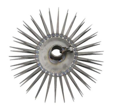 Titanium Disc 225mm Double 1.5 Φ Rack 30 stations for Aluminum Anodize ...