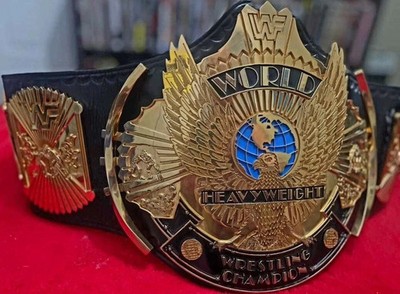 World Heavyweight Wrestling Champion Winged Eagle belt 4mm Zinc High ...