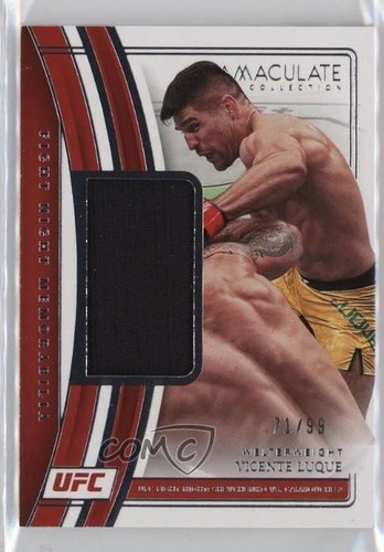 2023 Panini Immaculate UFC Fight Night Memorabilia /99 Vicente Luque # ...