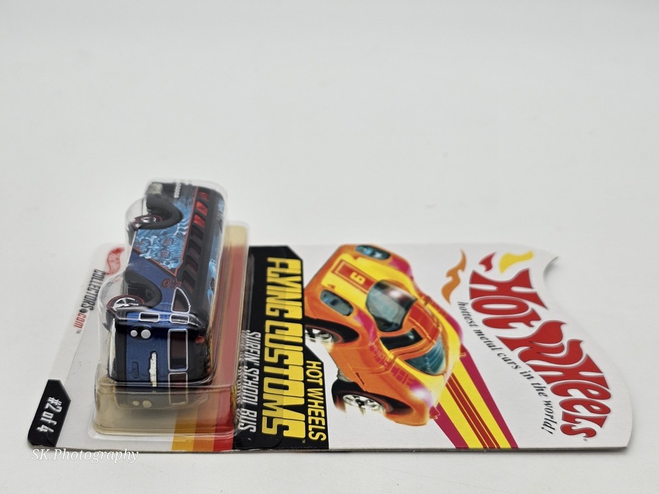 Hot Wheels RLC Redline Club Flying Customs Surfin School Bus | eBay