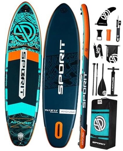 11'6"×35"×6" Extra Wide Inflatable Paddle Board, Stand Up Paddle Board ...