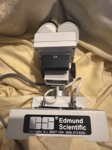 Edmund Scientific Illuminated Lab Stereo Microscope Great Condition | eBay