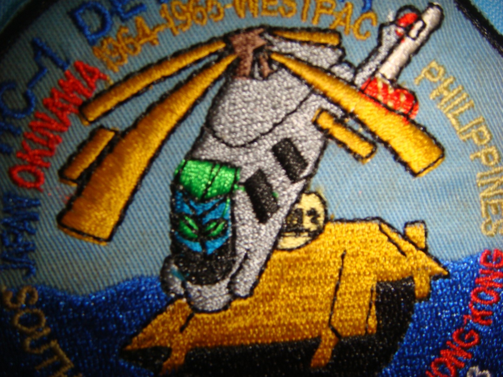 VIETNAM WAR PATCH, USS CORAL SEA CVA 43 - HC 1 DET DELTA | eBay