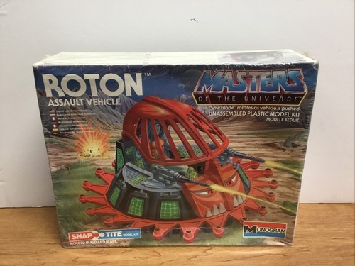 MOTU, Roton Model Kit, Snap Tite Monogram, Masters of the Universe ...