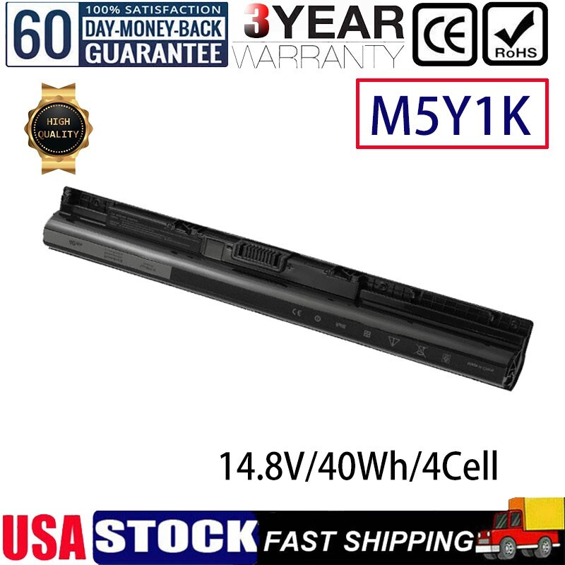 M5Y1K Battery For Dell Inspiron 3451 5451 5551 5555 5558 5559 5755 5758 ...