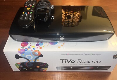 TiVo Roamio - 500GB HD DVR - Complete With Remote, Original Box Works ...