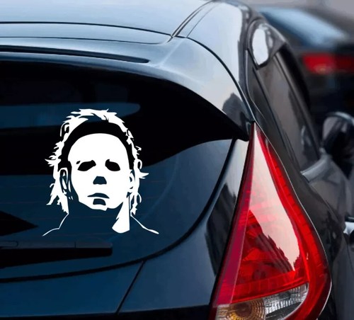 Michael Myers Mask Halloween Inspired Vinyl Decal Sticker | eBay