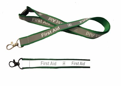 Reflective First Aid Lanyard with Safety Breakaway & Swivel Hook - Free ...