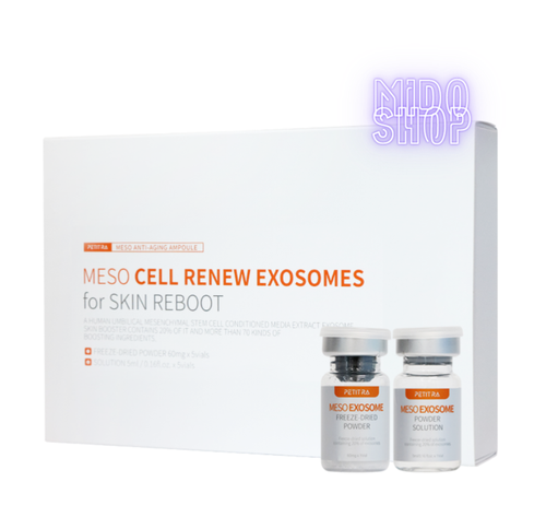 PETITRA MESO CELL RENEW EXOSOMEs for Skin Reboot /P:60mgx5ea S:5mlx5ea ...