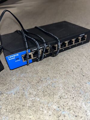 Linksys SE3008 8-Port Gigabit Ethernet Switch 745883659333| eBay