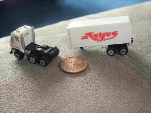 NEW (OLD) MICRO MACHINES Uk ARTIC ARTICULATED SEMI TRACTOR TRAILER ...