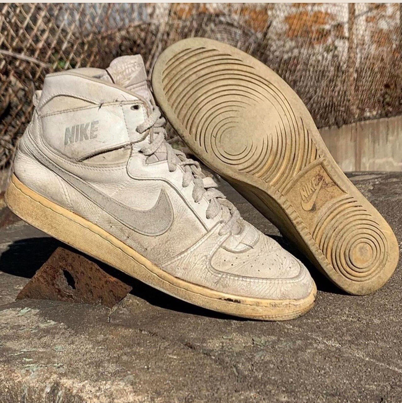 Vintage 1985 Nike Team Convention High Size 10 - Gem