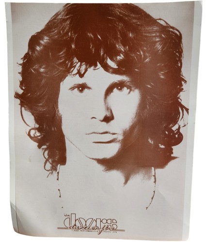 VINTAGE Jim Morrison The Doors Dance on Fire Promo Poster | eBay Australia