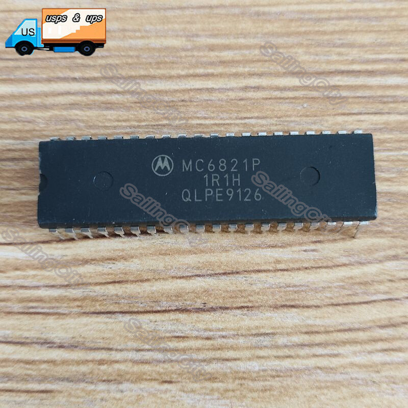 5PCS For Motorola MC6821P 40-PIN DIP/PKG IC Chip Peripheral Interface ...